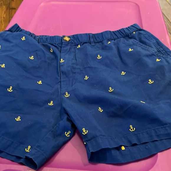 chubbies | Shorts | Chubbies Navy Blue With Yellow Anchor Mens Xl ...